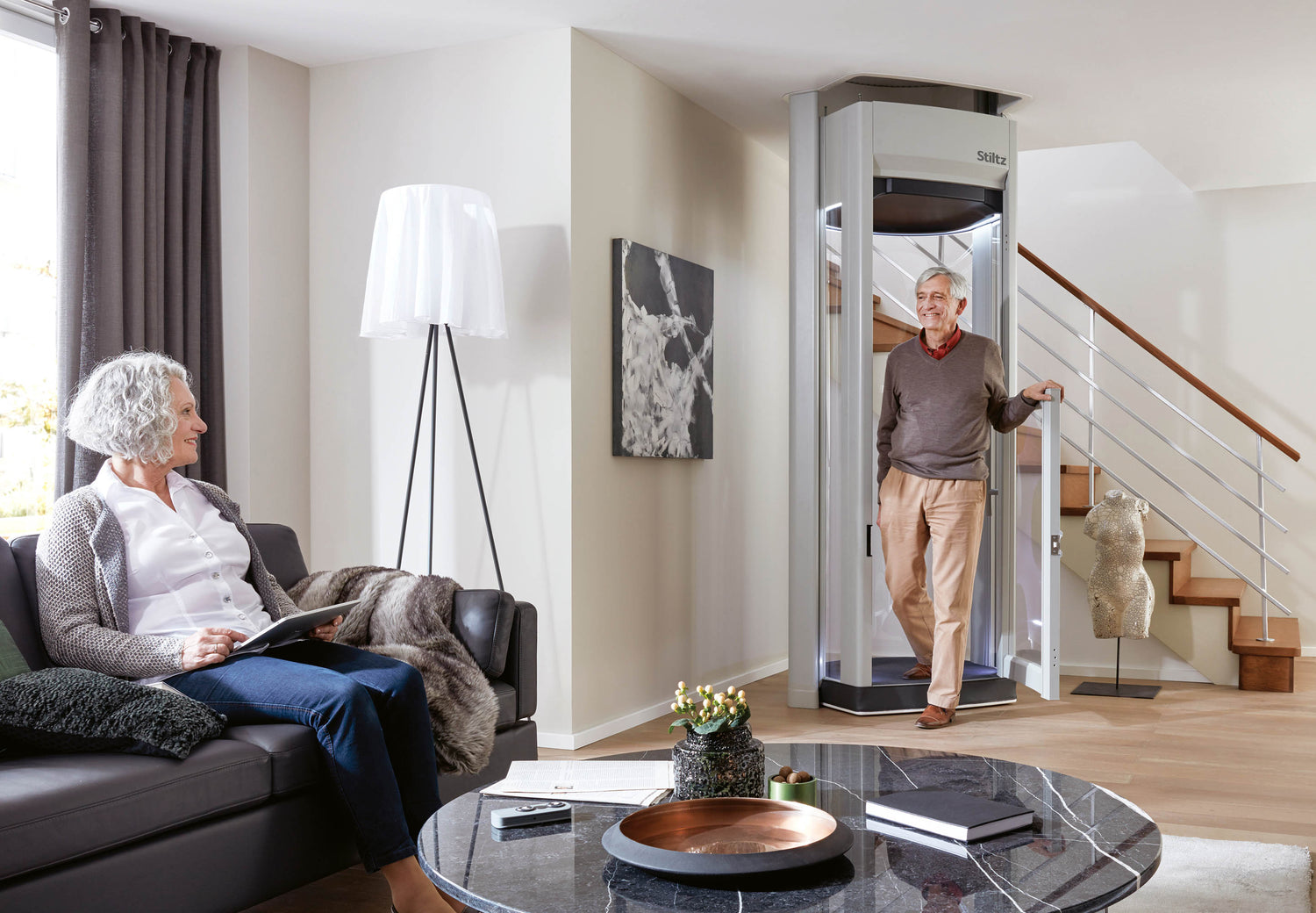 Residential & Domestic Lifts for Homes - Compact Home Lifts
