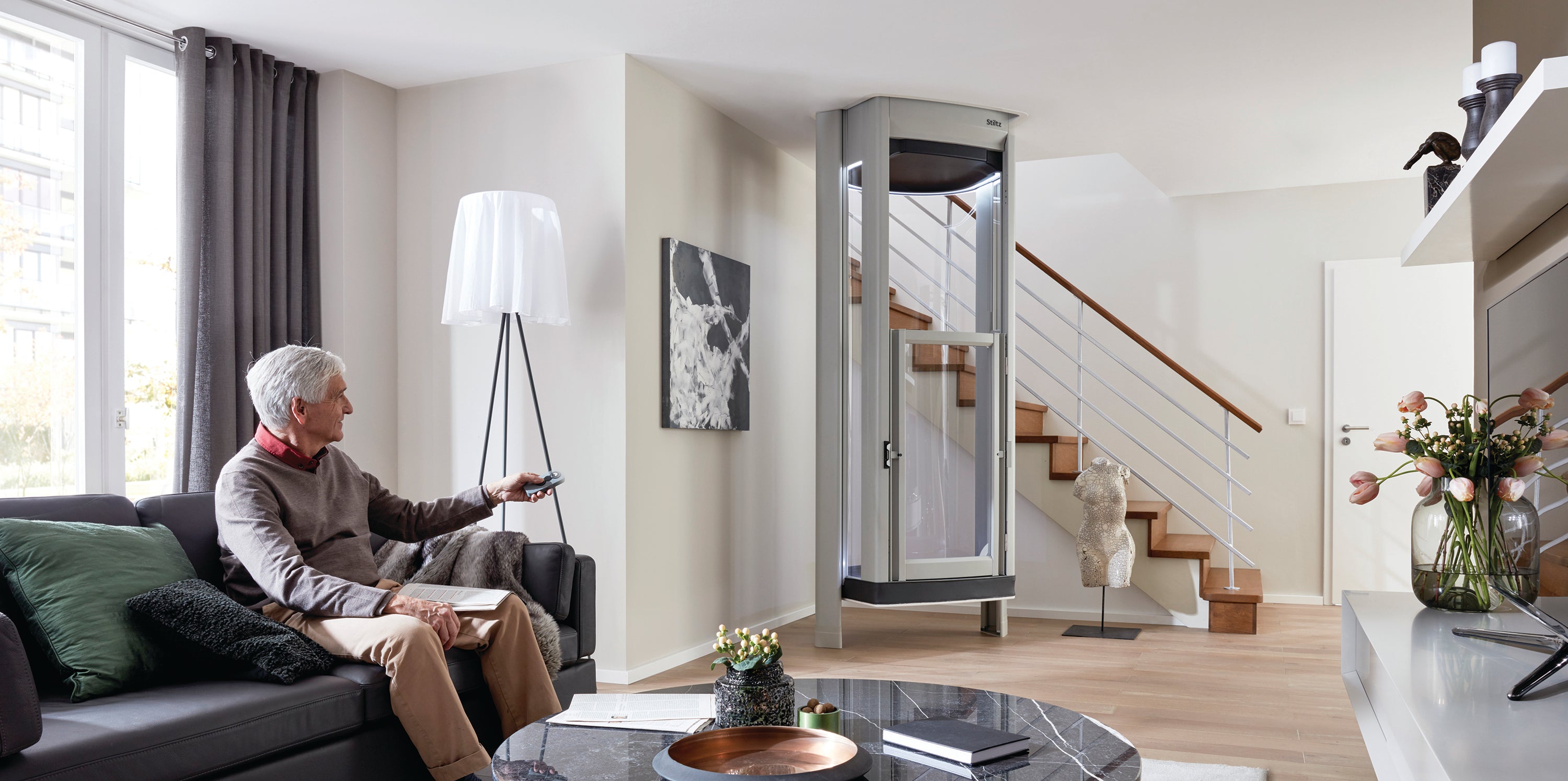 Compact Elegance Home Lift | Compact Home Lifts