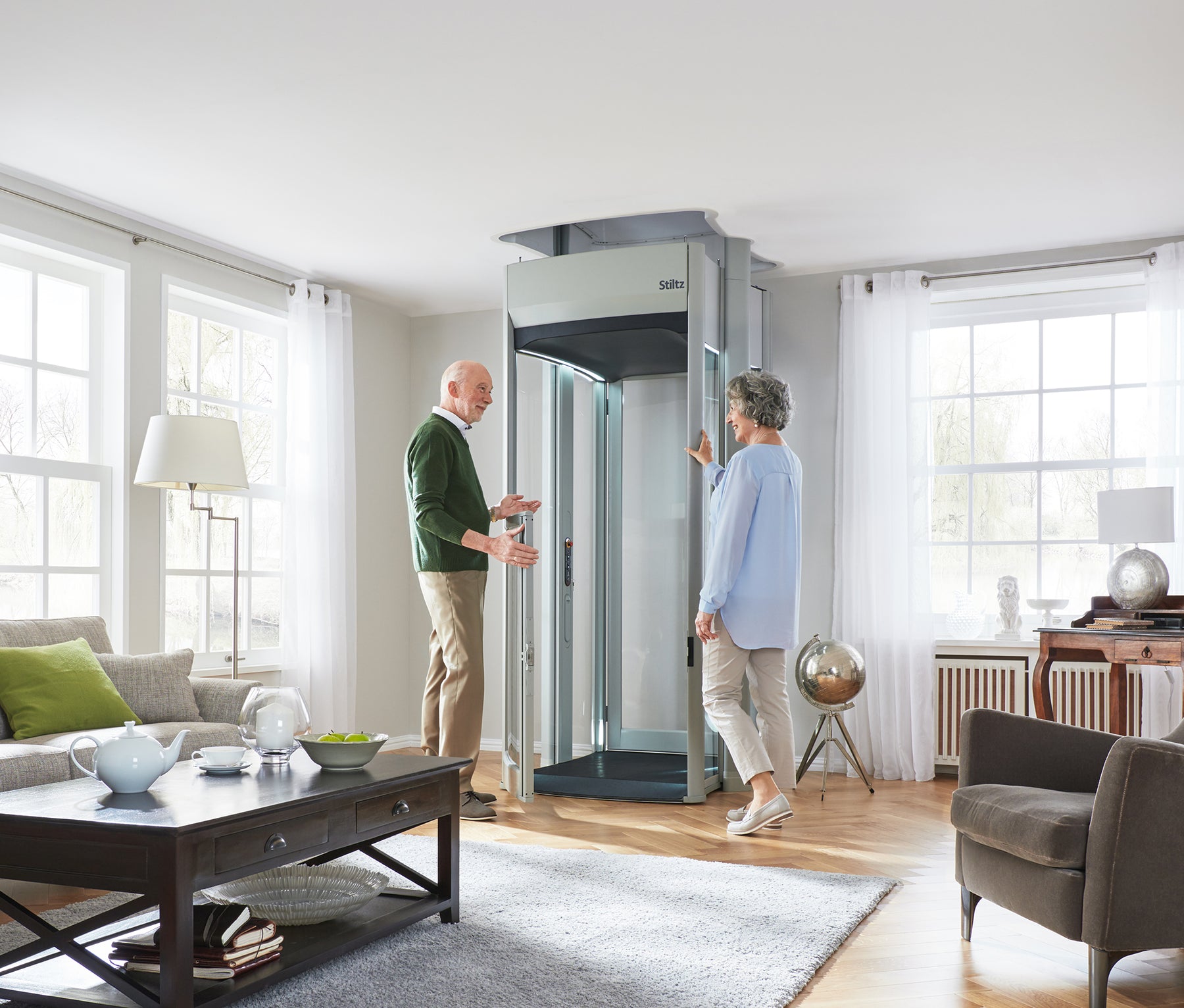 Residential & Domestic Lifts for Homes - Compact Home Lifts
