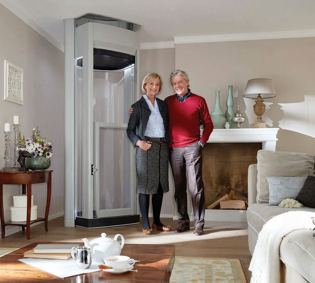 Compact Elegance Home Lift | Compact Home Lifts